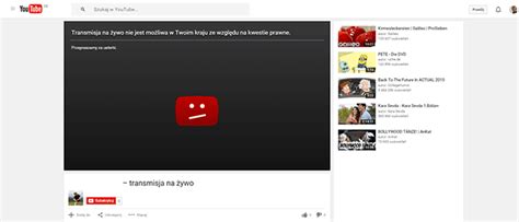 Transmisja Czyli Streaming Video Poprzez YouTube