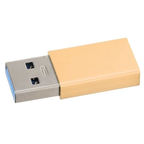 Adaptador Usb De Carga Rápida Convertidor De Adaptador Tipo C