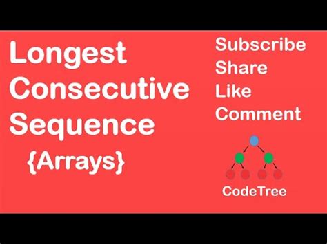 Longest Consecutive Sequence LeetCode Arrays Approach And Intuition YouTube