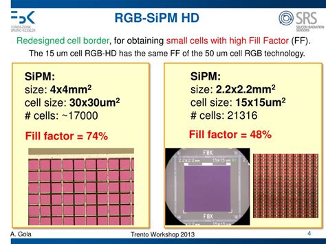 Ppt Optimization Of Timing Performance Of Large Area Fbk Sipms In The Scintillation Light