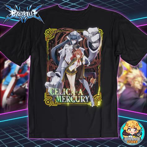 Celica A Mercury Blazblue Polera Holográfica