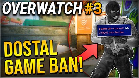 Hráč Dostal Game Ban Počas Overwatchu Cs2 Overwatch 3 Tomt Youtube