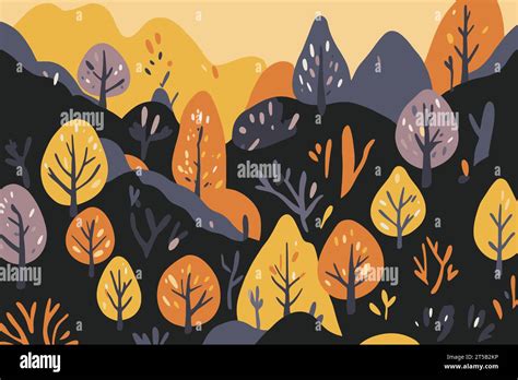 Artificial Environments Pattern Wallpaper Background Hand Drawn