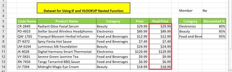How To Use If And Vlookup Nested Functions In Excel Examples Pc Guide