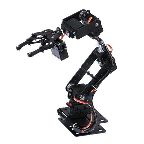 Robotic 6dof Arm Diy Programming Robot Kit Servo Not Included Shopee Philippines