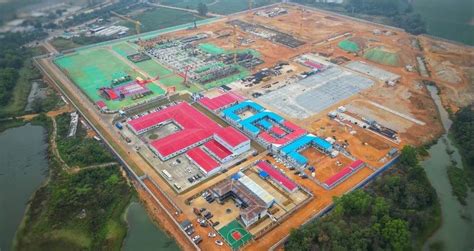 中国能建安徽电建二公司承建的广东揭阳大南海天然气热电联产项目开工 新华丝路
