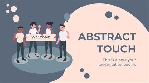 Abstract Touch Google Slides Theme PowerPoint Template