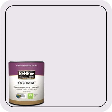Behr Premium Plus 1 Qt 650c 1 Pixie Wing Eggshell Enamel Ecomix Plant