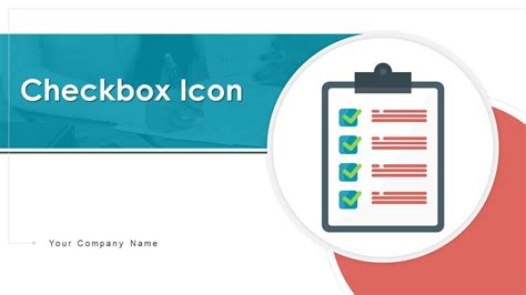 Checkbox Icon Powerpoint Ppt Template Bundles Presentation Graphics