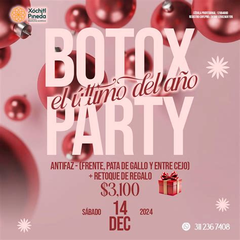 Dra ¡🎉 Botox Party Con Beneficios Increíbles 🎉 Te Invitamos A Nuestra Botox Party Donde