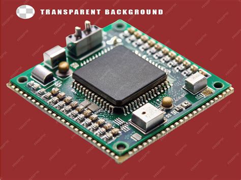 Cpu Central Processor Unit Isolated Background Bunch Of Main Electronic