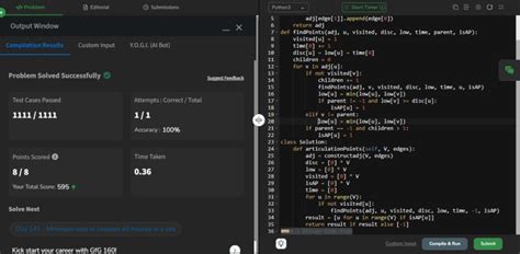 Dsa 160daysofcode Problemsolving Python Gfg160dayschallenge