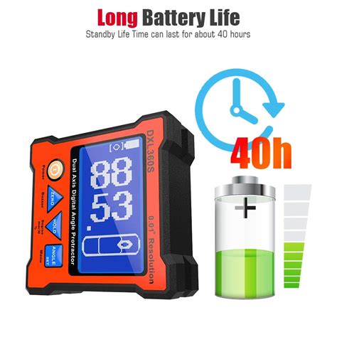 Mua Digital Protractor Dxl360s Gyro Gravity 2 In 1 Digital Lcd Protractor Inclinometer Dual