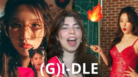 The Comeback G I Dle Allergy Official Music Video Reaction Youtube