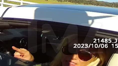 Britney Spears Police Body Cam From Traffic Stop Says She Had To Use