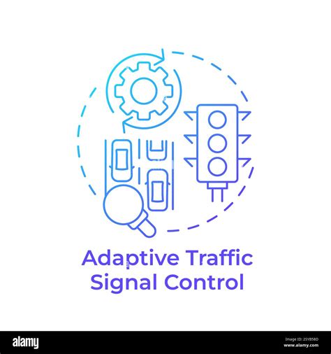 Adaptive Traffic Signal Control Stock Vector Images Alamy