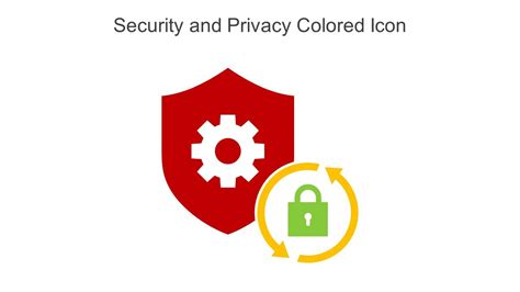 Security And Privacy Colored Icon In Powerpoint Pptx Png And Editable