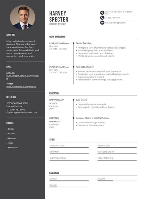 Create A Job Winning Associate Attorney Resume In A Few Minutes