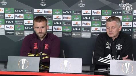 Ole Gunnar Solskjaer Pre Match Press Conference Roma 28 April