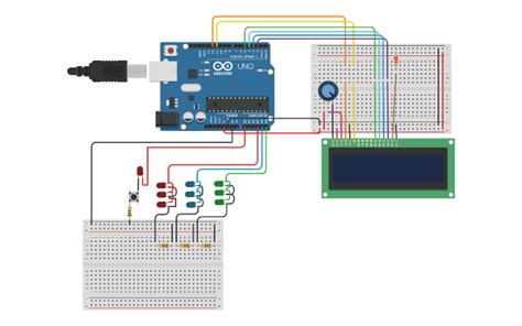 Circuit Design Projeto Arduino Pisca Tinkercad