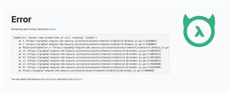 Hasura Console Error When Relationship Is Based On 1 Foreign Key