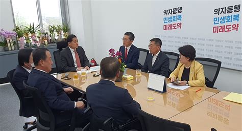 박명하 비대위 與의원들 만나 간호법·면허박탈법 부당함 설득 의사신문