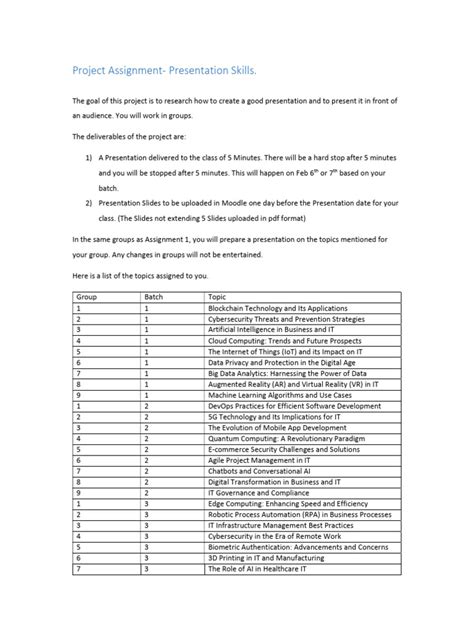presentation project assignment pdf computing computer security