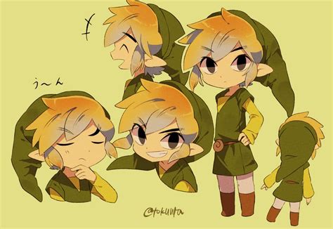Link And Toon Link The Legend Of Zelda And 1 More Drawn By Tokuura