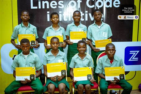 Codegarageafricas 1000 Lines Of Code Initiative Certifies 1000 Senior Secondary School Students Codegarageafricas 1000 Lines Of Code Initiative Certifies 1000 Senior Secondary School Students
