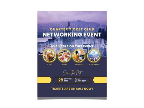 Networking Event Flyer Freelancer