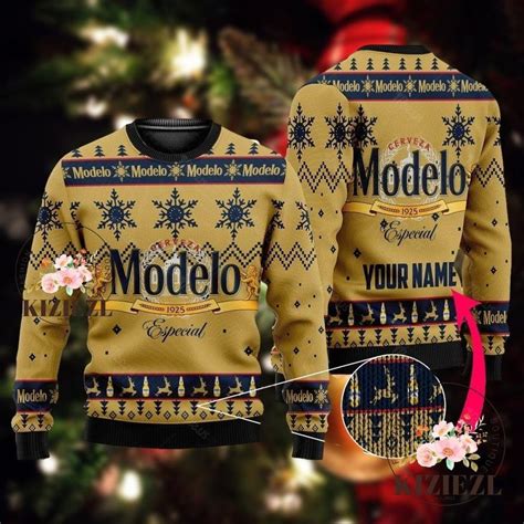 Christmas Modelo Christmas Sweater Modelo Beer Ugly Sweater