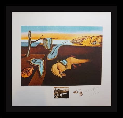 Salvador Dalí Changes in Great Masterpieces Persistence of Memory Artsy