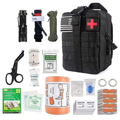 Complete Tactische Militaire Ehbo Kit Assemblage In Frankrijk Ce Normen
