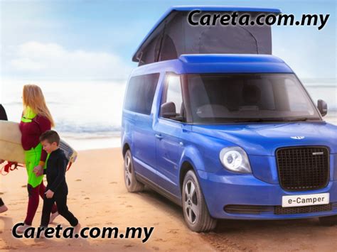Levc E Camper Bila Teksi London Jadi Campervan Careta