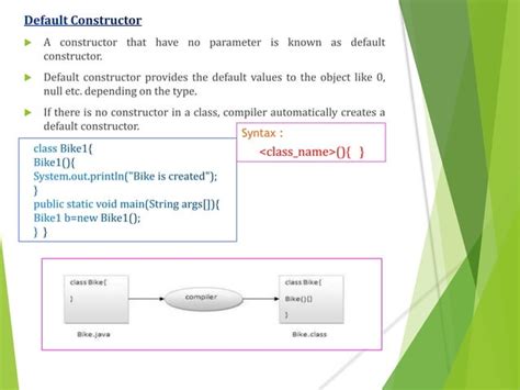 Constructor In Java PPTX Programming Languages Computing