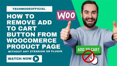 How To Remove Add To Cart Button From Product Page In Woocomerce Wordpress Woocommerce Youtube