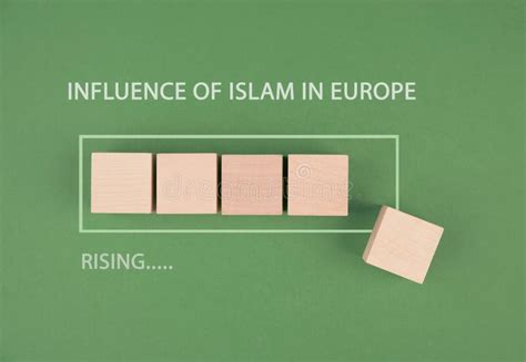 Islam Rising Influence In Europe Progress Bar Social Issue And