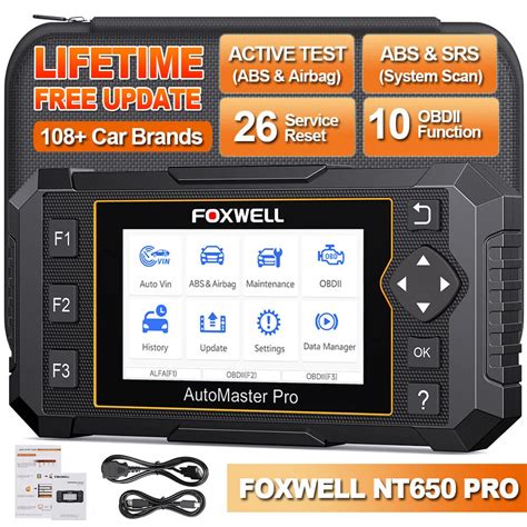 Foxwell Herramienta De Reinicio De Diagn Stico Para Coche Esc Ner
