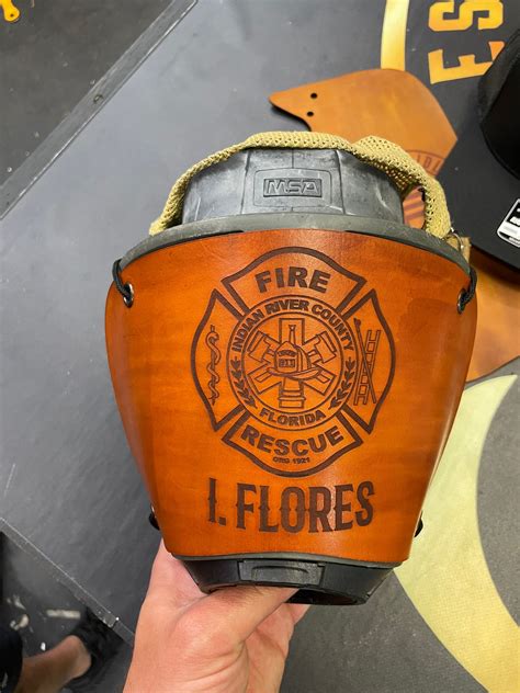 Leather Scba Mask Cover First Due Customs