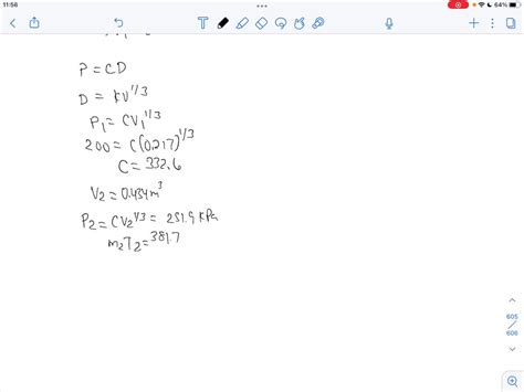 Solved An Elastic Balloon Behaves Such That Pressure Is Proportional