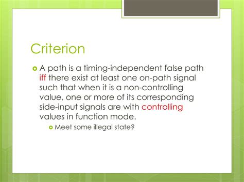 ppt on timing independent false path identification powerpoint