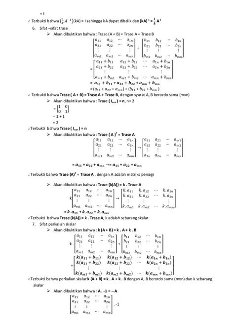 Operasi Matriks Transpose
