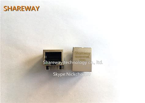 Switches Magnetic Ethernet Connector J0011d01nl 100 Base Tx Ce Certified