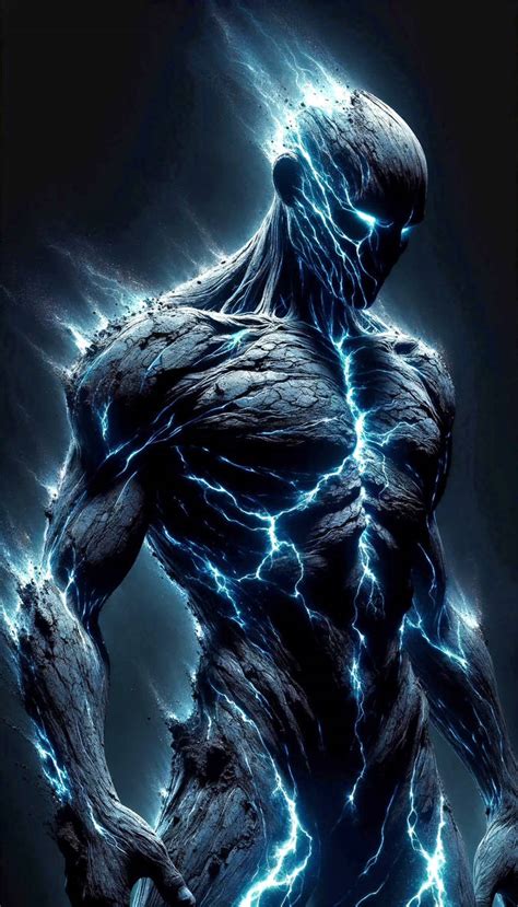 Lightning Elemental By Matstuart On Deviantart