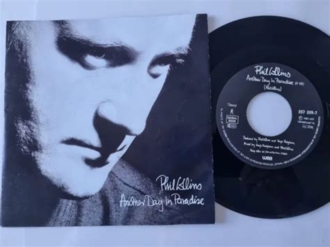PHIL COLLINS Another Day In Paradise 7 Vinyl Germany EUR 7 99
