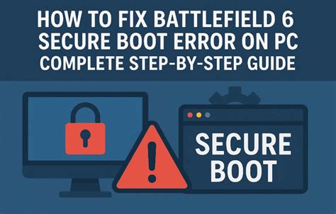 How To Fix Battlefield 6 Secure Boot Error On Pc Complete Step By Step Guide Digital Tech
