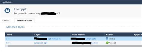 Logging In R8010 Missing Xx On Rules Check Point Checkmates