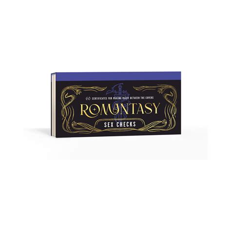Romantasy Sex Checks 60 Certificates For Making Magic Between The