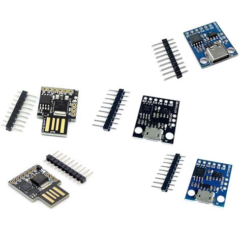 1 Chiếc Xanh Đen Tiny85 Digispark Kickstarter Micro Ban Phát Triển Attiny85 Mô Đun Cho Arduino