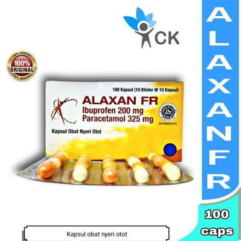 Jual Alaxan Fr Blister Box Isi 100 Anti Nyeri Dan Penurun Demam